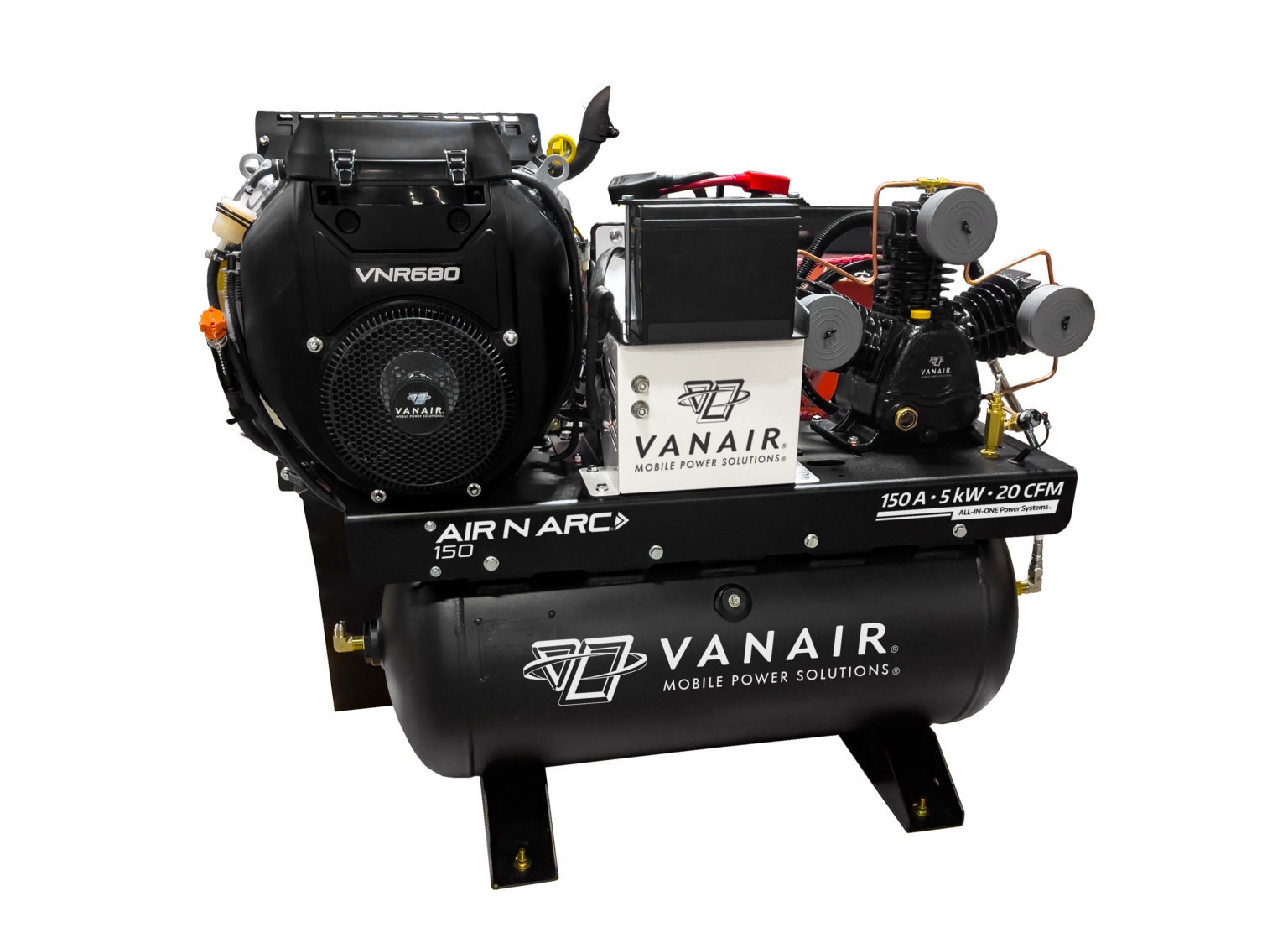 Air N Arc® 150 ALL-IN-ONE Power System - Vanair - Mobile Power Solutions