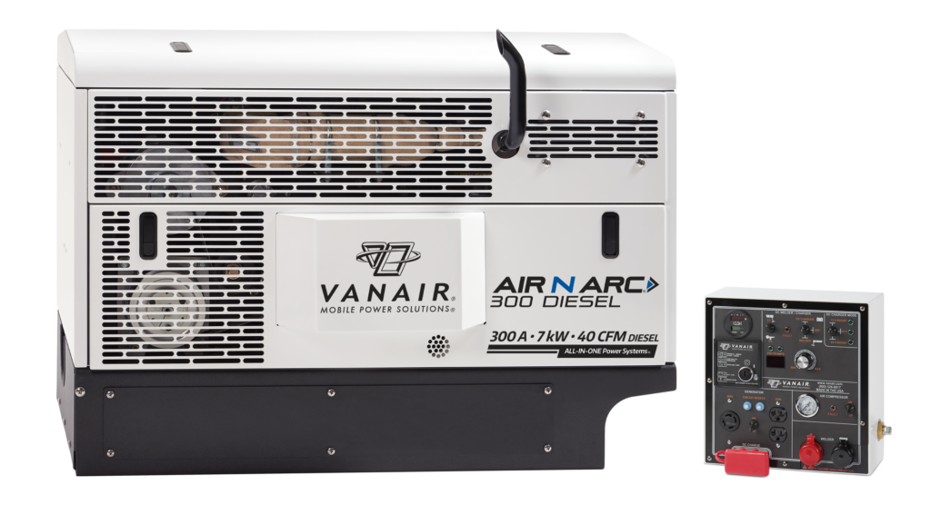 Air N Arc® 300 ALL-IN-ONE Power System® - Vanair - Mobile Power Solutions