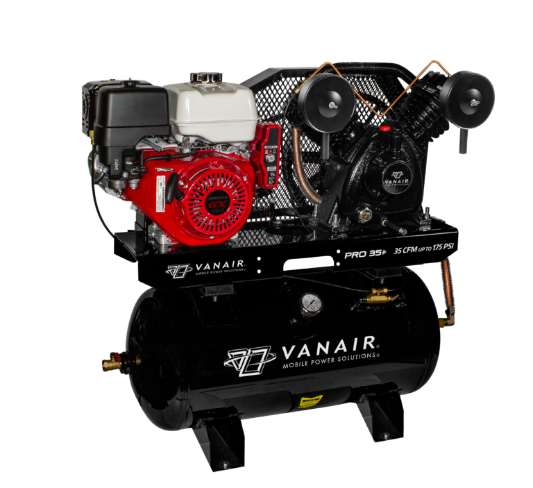 PRO 35 Reciprocating Air Compressor Series - Vanair - Mobile Power ...