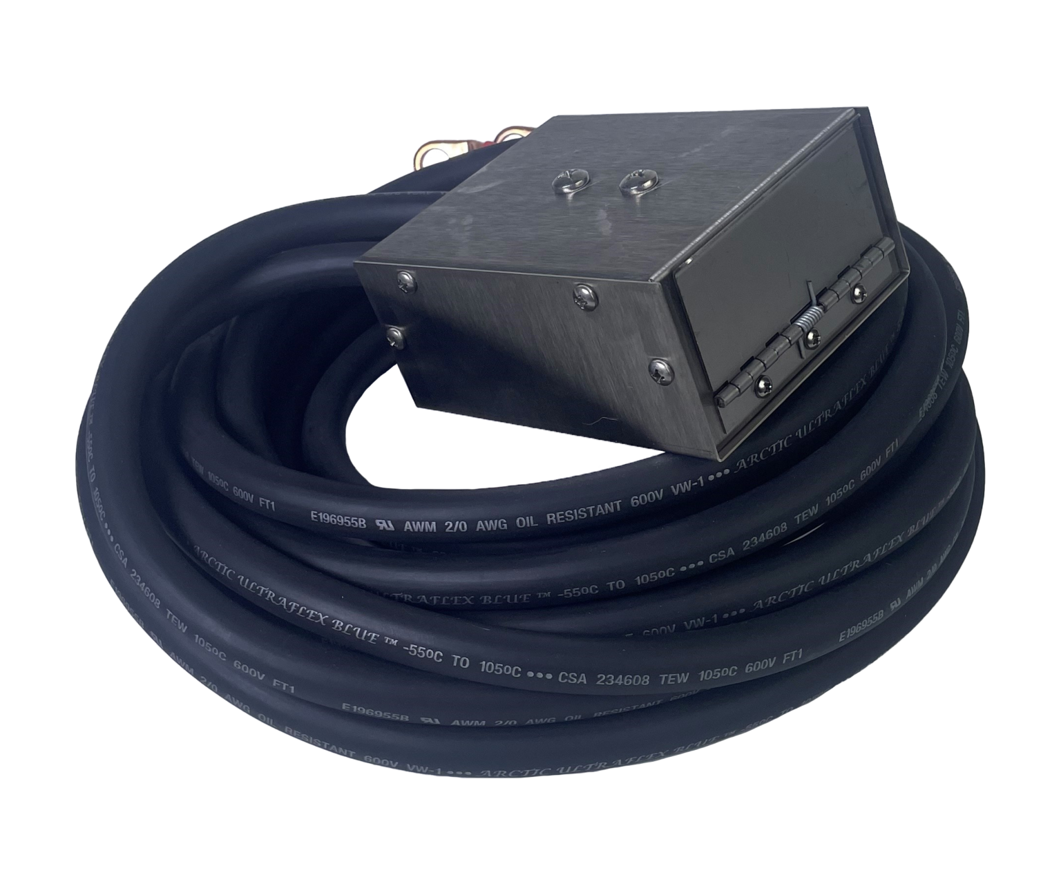 Heavy-Duty Bumper Box with Plug Kit - 2/0 Gauge - Vanair - Mobile Power ...