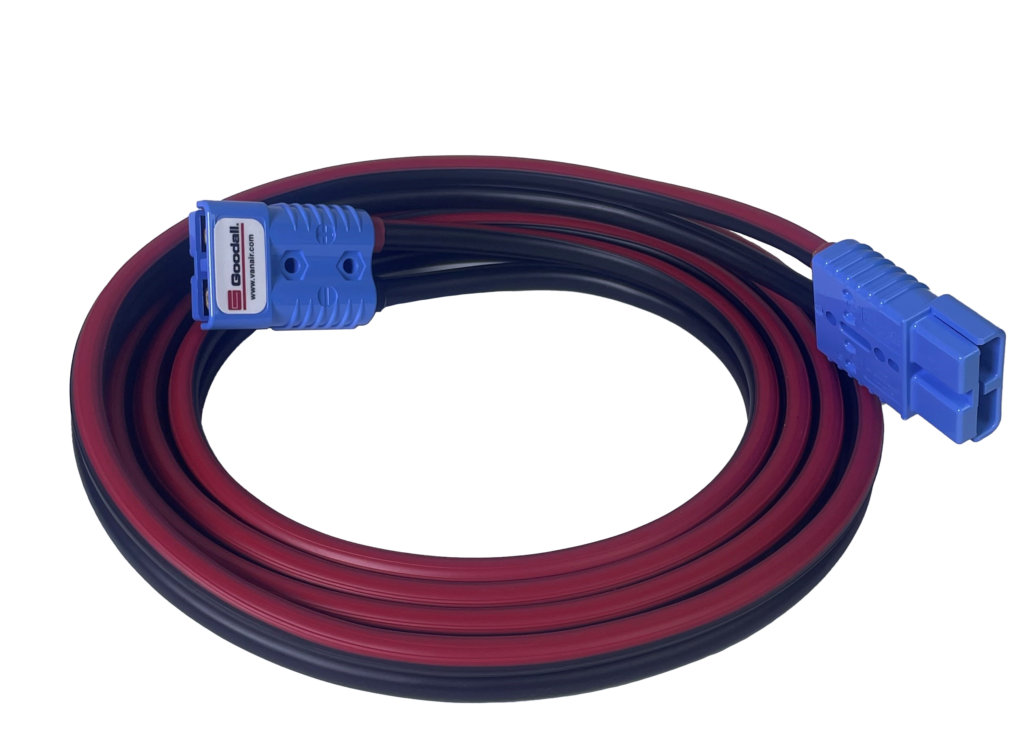 Light-Duty Plug-Ended Booster Cable - Vanair - Mobile Power Solutions
