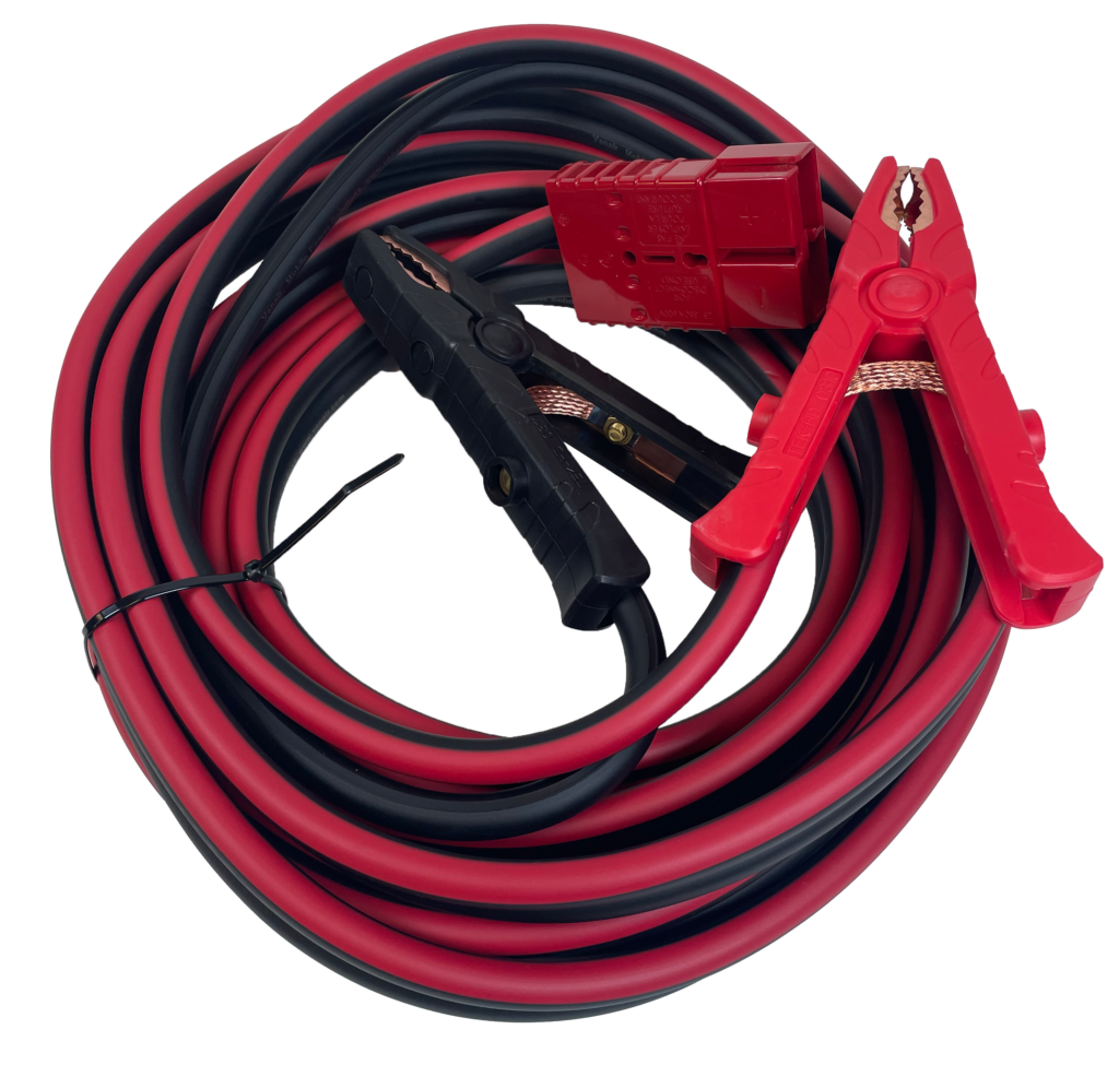 Industrial-Duty Clamp-Ended Booster Cable with Plug - Vanair - Mobile ... Industrial-Duty Clamp-Ended Booster Cable with Plug - Vanair - Mobile ...