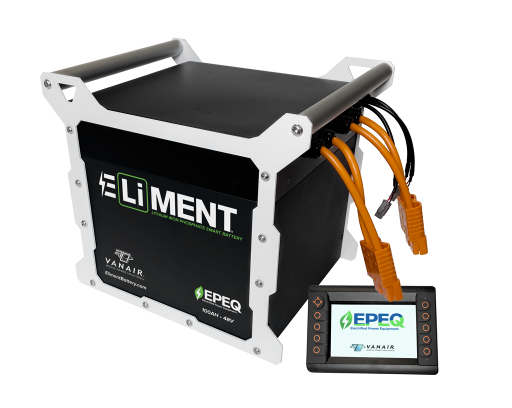 ELiMENT® Battery & EPEQ® Smart Display - Vanair - Mobile Power Solutions