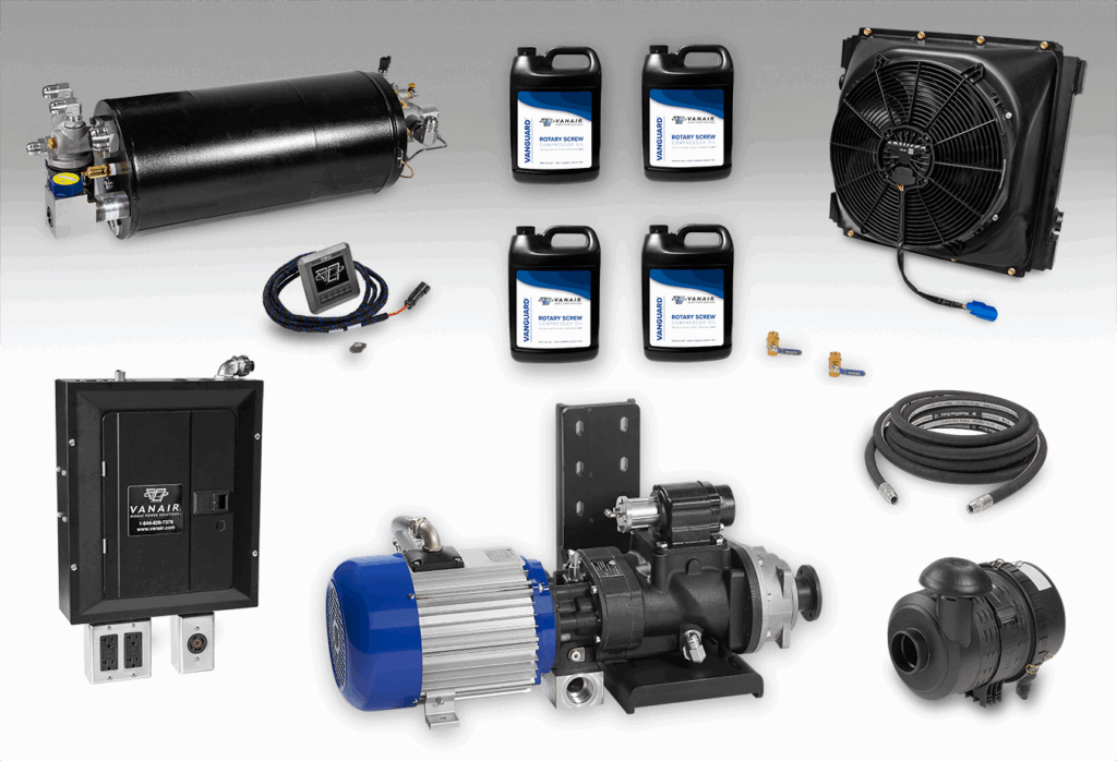 Genair® Rotary Screw Air Compressor/Generator System 125 - 160 CFM ...